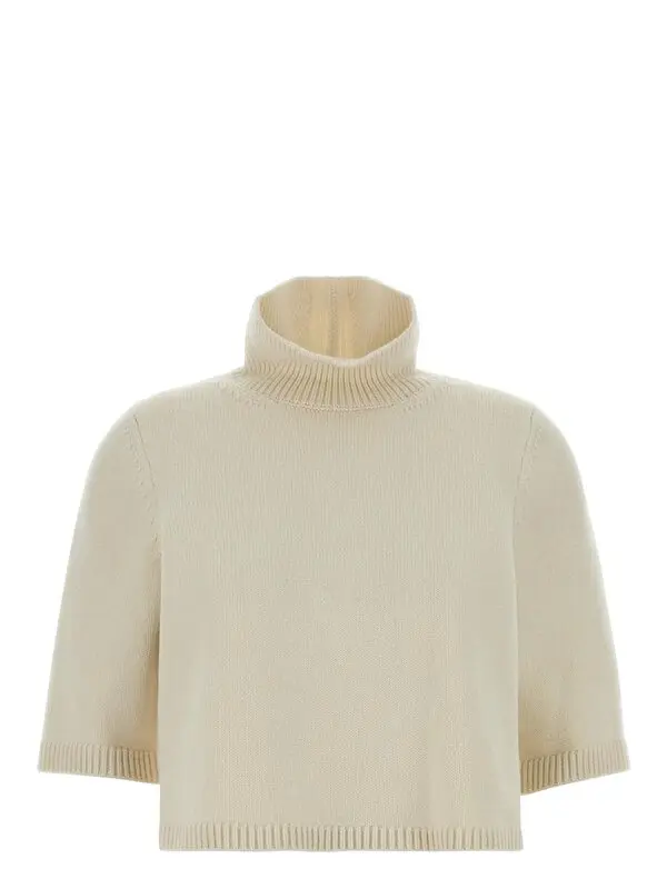 Alaïa Cashmere Blend Sweater - Black