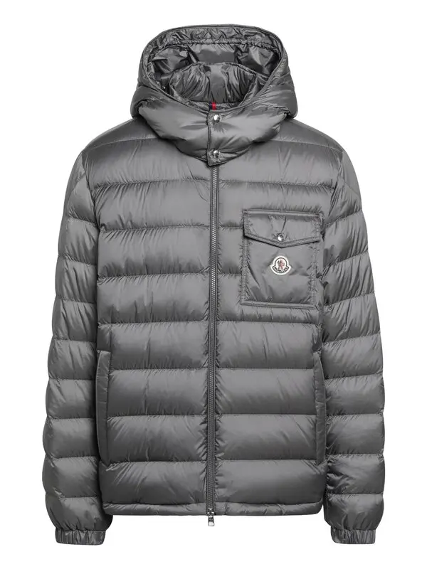 Moncler Short Verith Down Jacket - Gray