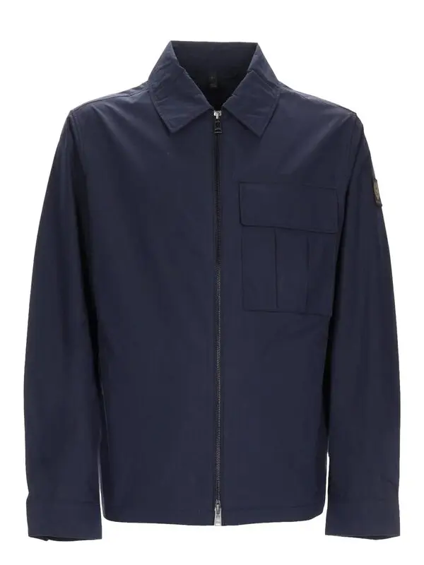 Belstaff Giacca Overshirt Cargo - Blue