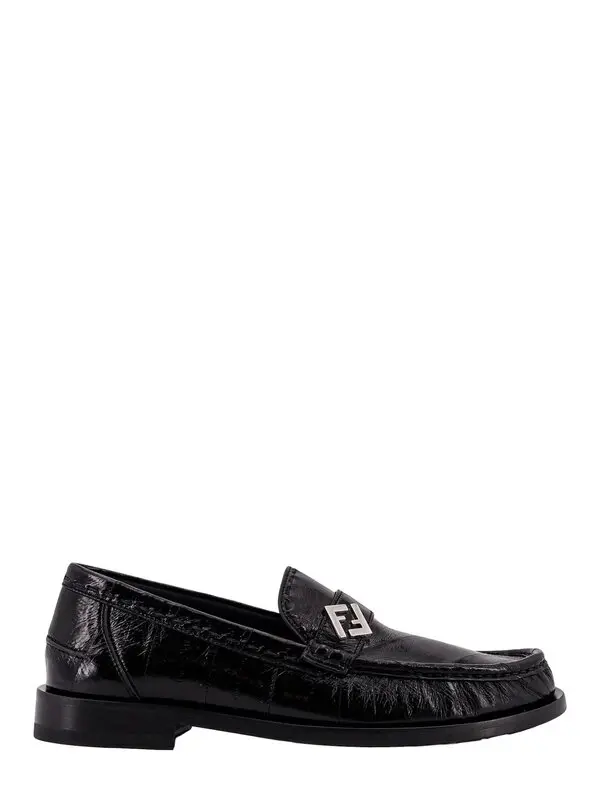 Fendi Missina Leather Loafers - Multicolor