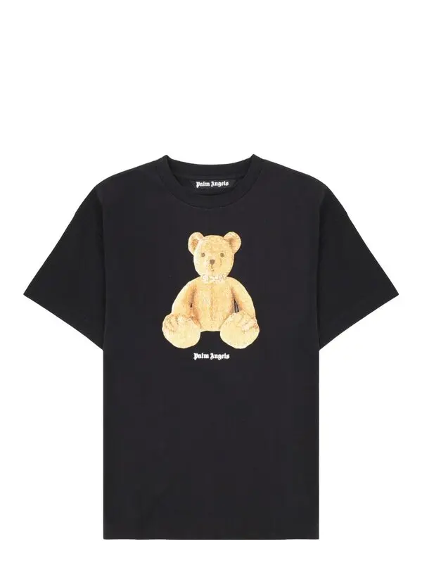 Palm Angels T-shirt Bear - Black