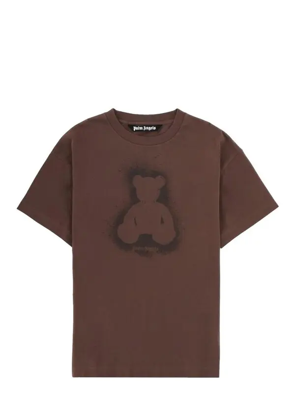 Palm Angels T-shirt Bear - Brown