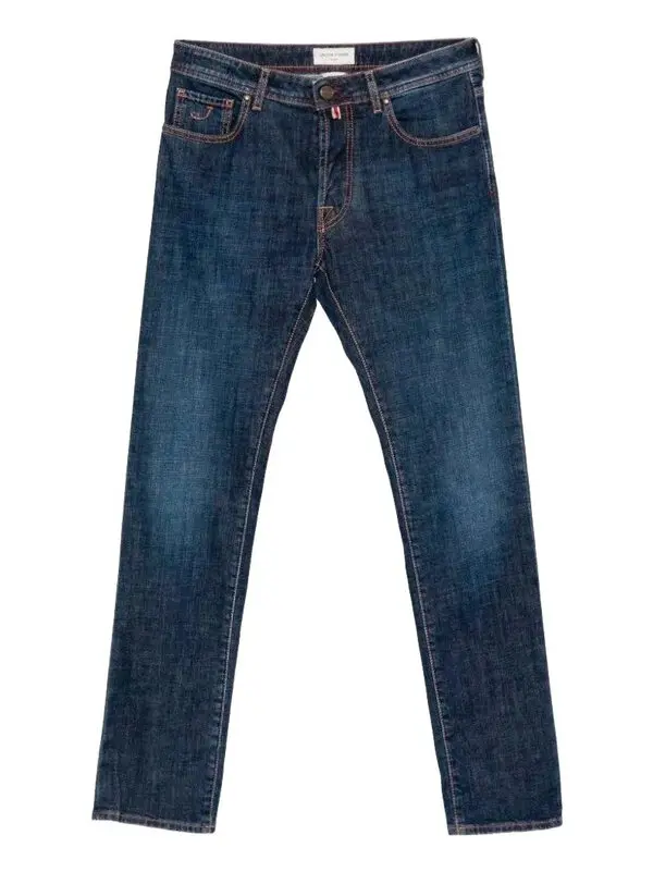 Jacob Cohen Bard Slim Fit 5-pocket Pants - Multicolor
