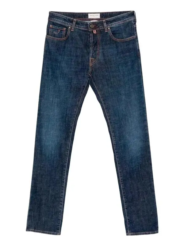 Jacob Cohen Bard Slim Fit 5-pocket Pants - Multicolor