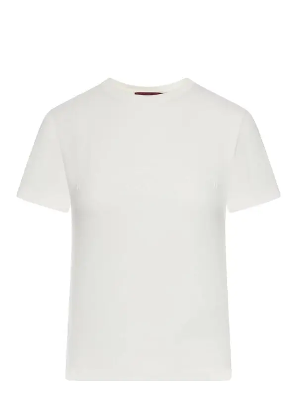 Gucci Logo Detail T-shirt - Cream
