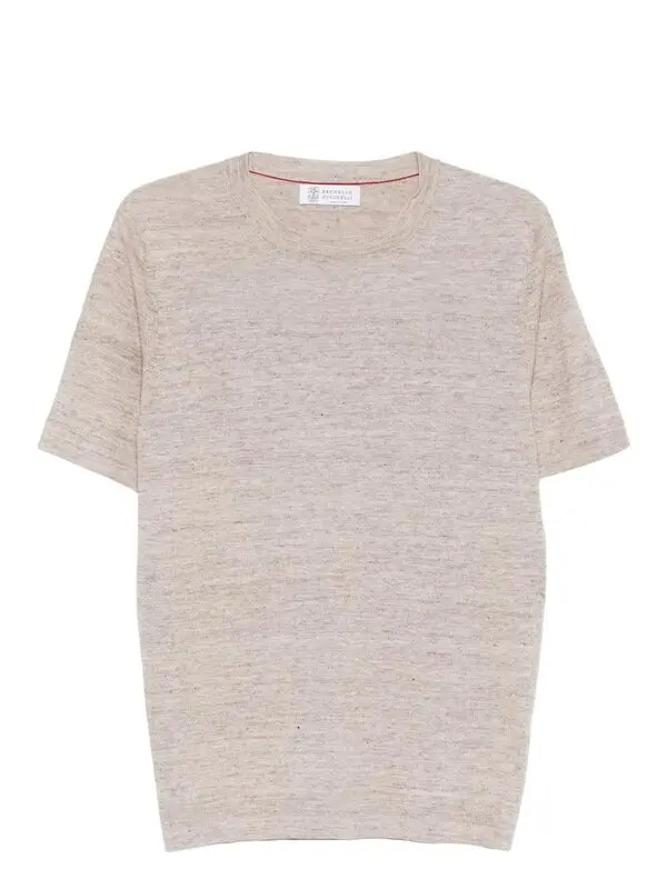 Brunello Cucinelli Linen Blend Sweater - Multicolor
