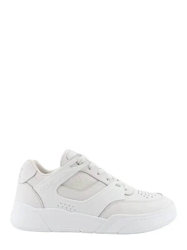 Celine Ct-09 Leather Sneakers With Mesh Inserts - Multicolor