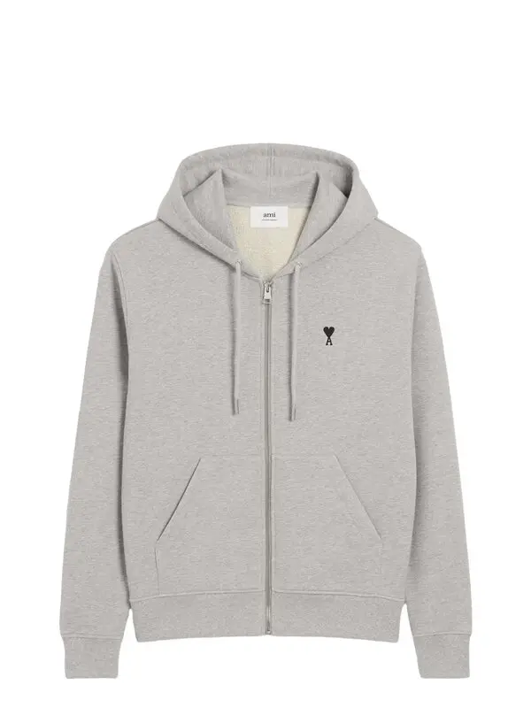 AMI Paris De Coeur Cotton Hoodie - Multicolor