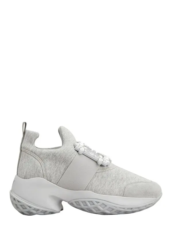 ROGER VIVIER Viv' Run Sneakers - Gray