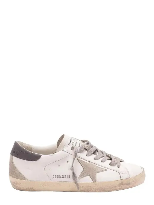 GOLDEN GOOSE Super-star Leather Sneakers - Multicolor
