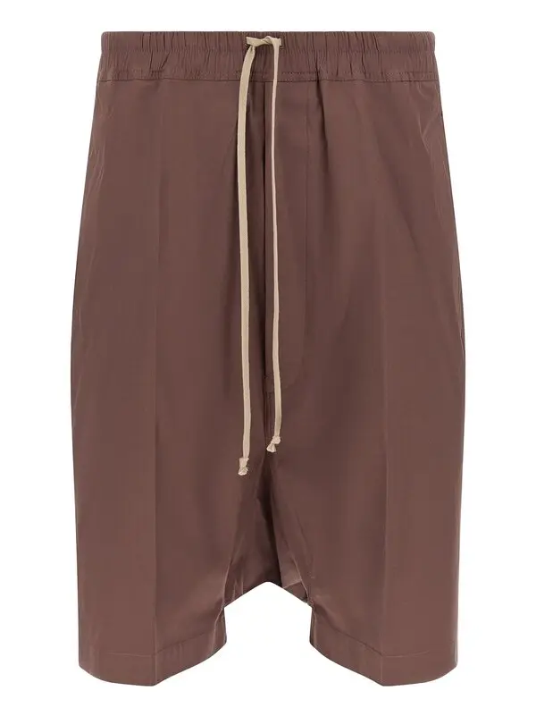 Rick Owens Rick S Pods Bermuda Shorts - Brown