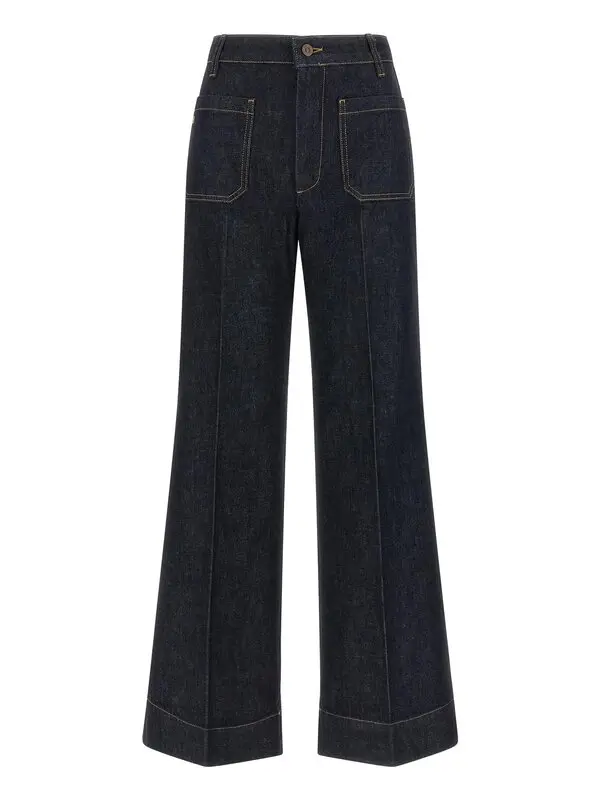 Victoria Beckham Alina' Jeans - Blue