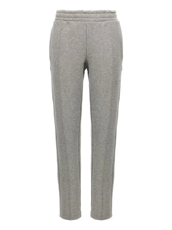 Attico Logo Joggers - Gray