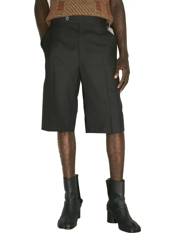 VIVIENNE WESTWOOD Humphrey Wool Shorts - Brown