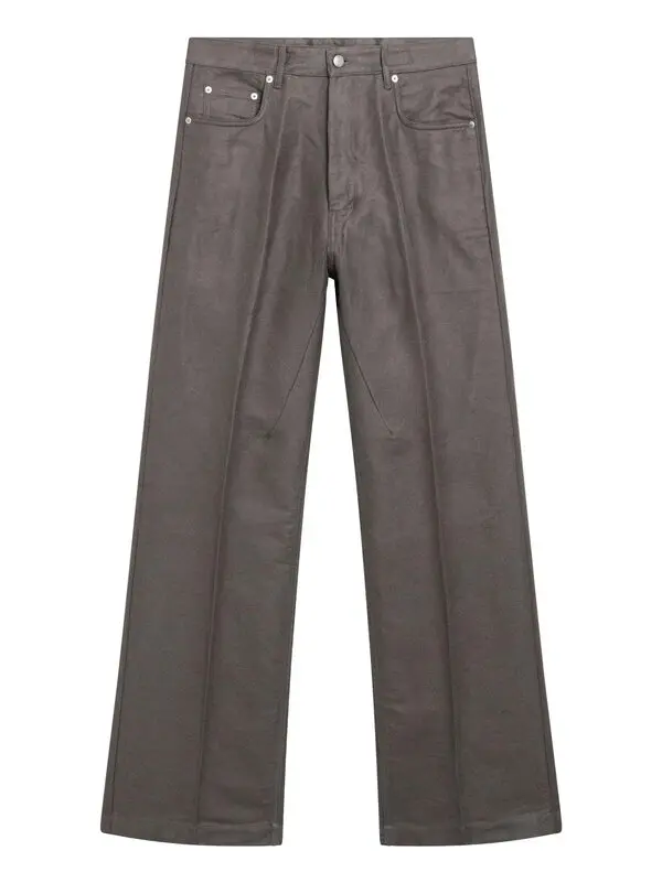 Rick Owens Cotton-blend Trousers - Gray