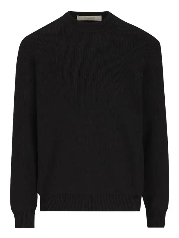 GOLDEN GOOSE Cotton Crewneck Sweater - Multicolor