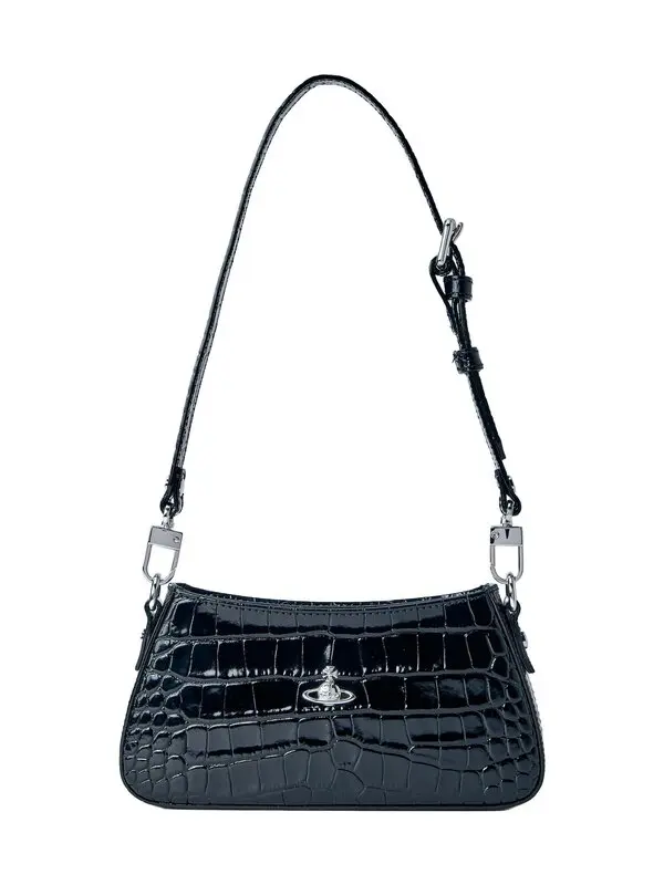 VIVIENNE WESTWOOD Tasha Shoulder Phone Bag - Black