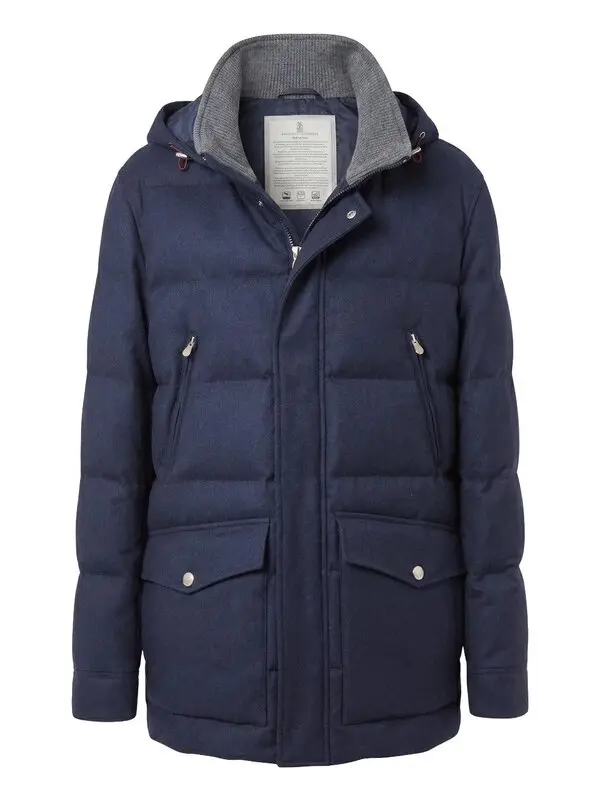 Brunello Cucinelli Padded Jacket - Multicolor