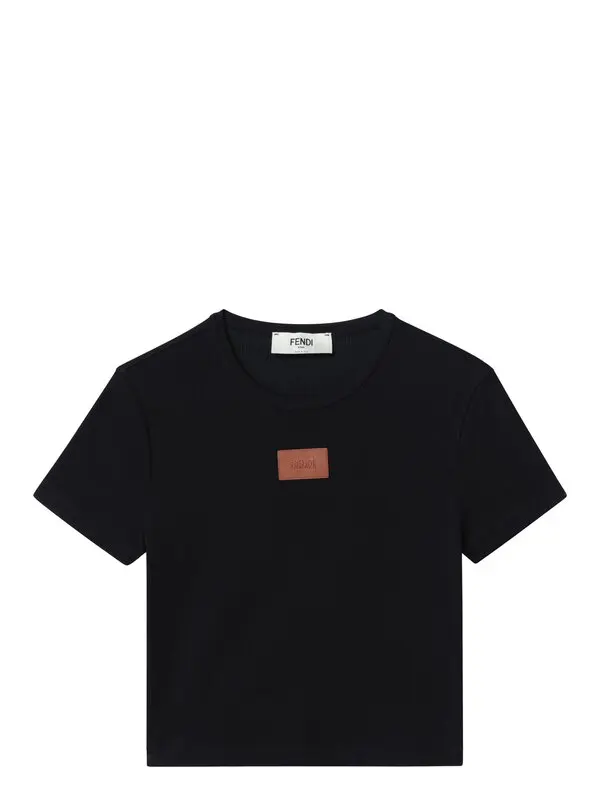 Fendi Cotton T-shirt - Black
