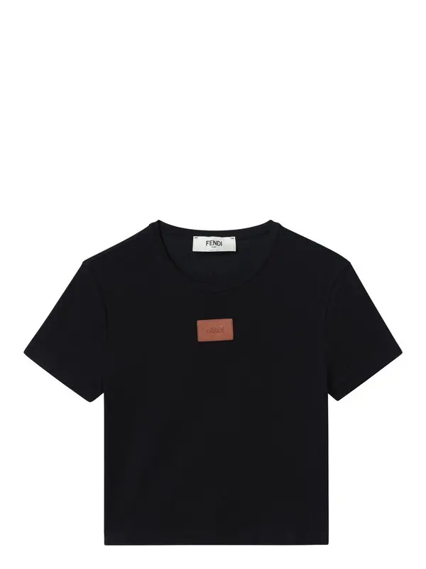 Fendi Cotton T-shirt - Black