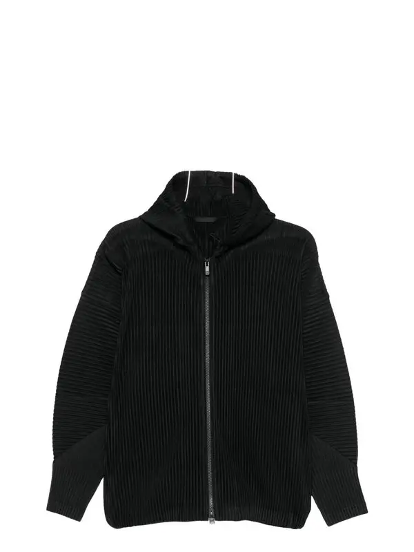 Issey Miyake Pleated Hoodie - Multicolor