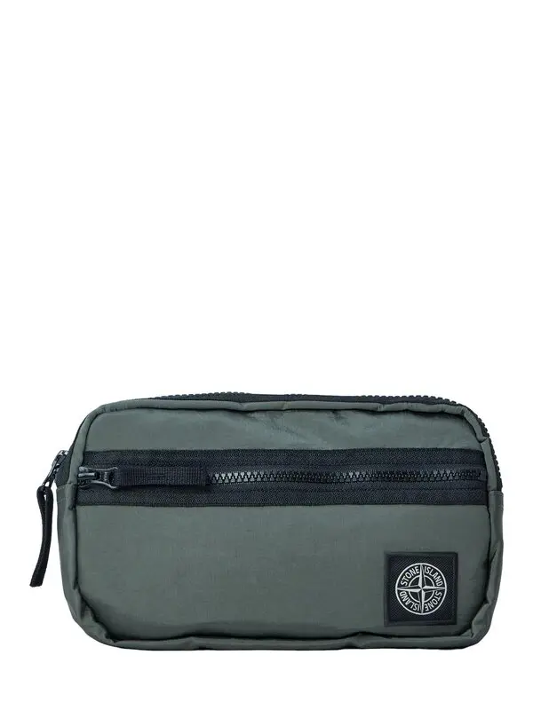 Stone Island Compact Nylon Pouch - Green