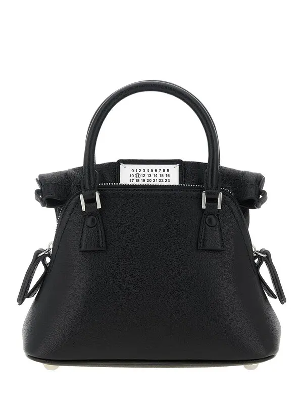 MAISON MARGIELA Micro '5ac Classique' Handbag - Black