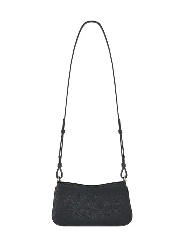 Gucci Calf Leather Shoulder Bag - Black