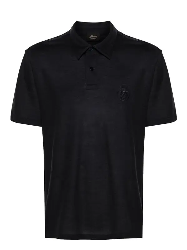 Brioni Wool Polo Shirt - Multicolor