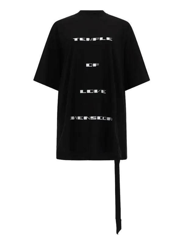 Rick Owens Jumbo T-shirt - Black
