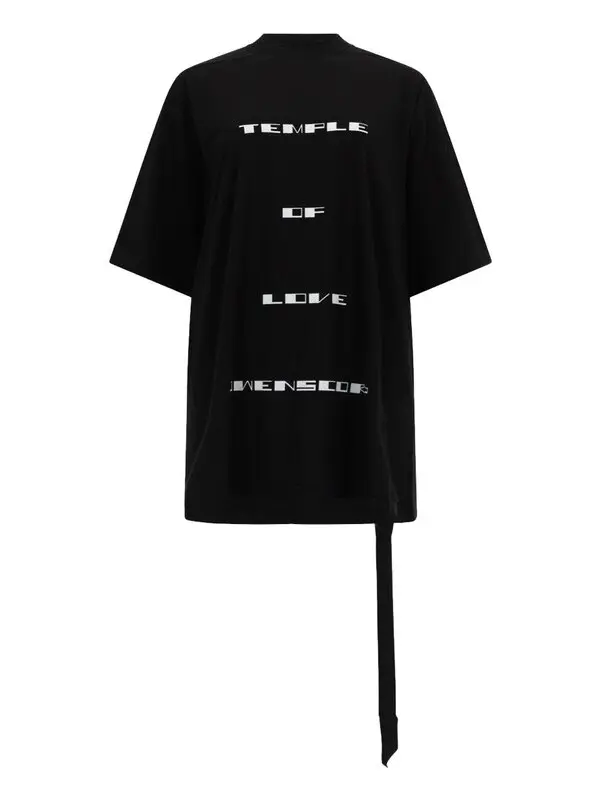 Rick Owens Jumbo T-shirt - Black