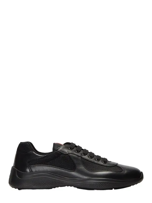 Prada America's Cup Sneakers - Black