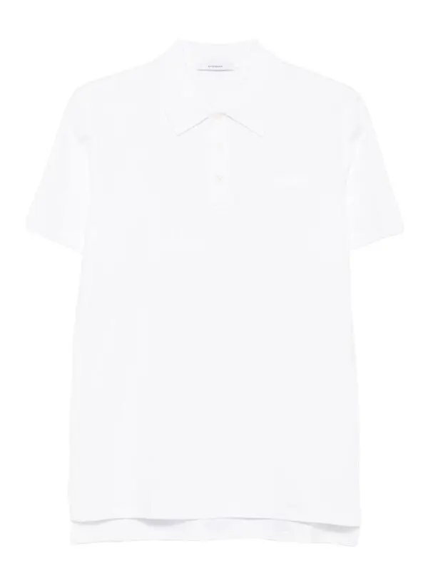 Givenchy Logo Cotton Polo Shirt - Multicolor