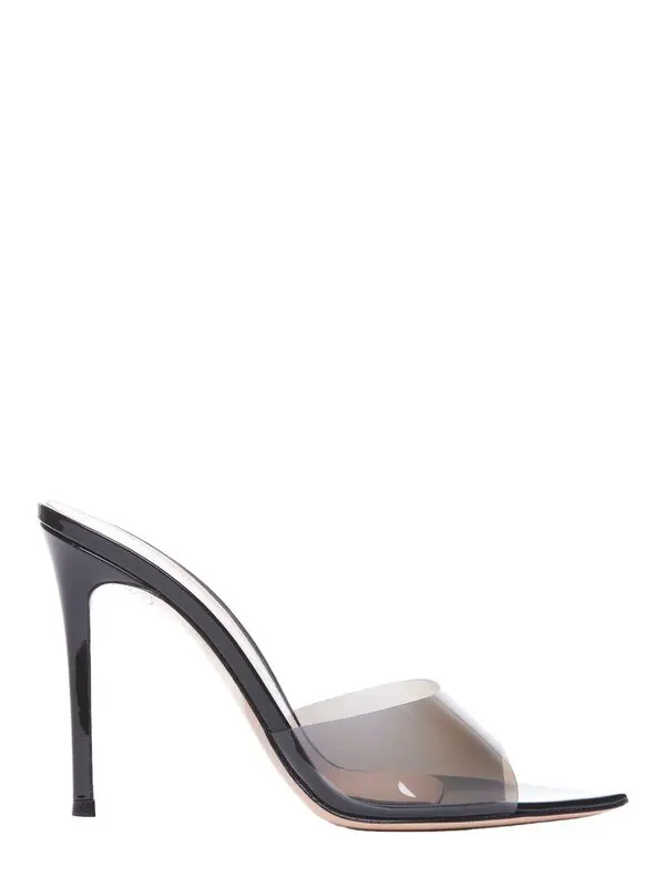 GIANVITO ROSSI Elle Pump Sandals - Gray