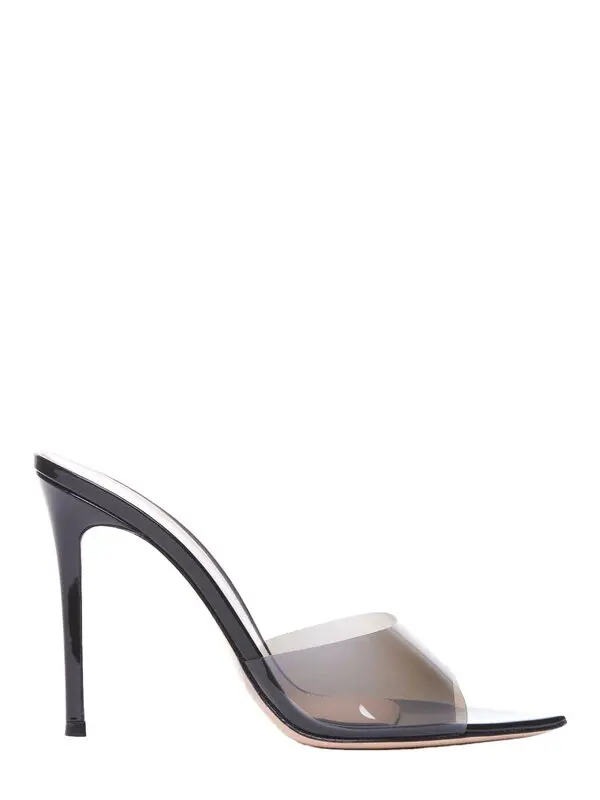GIANVITO ROSSI Elle Pump Sandals - Gray