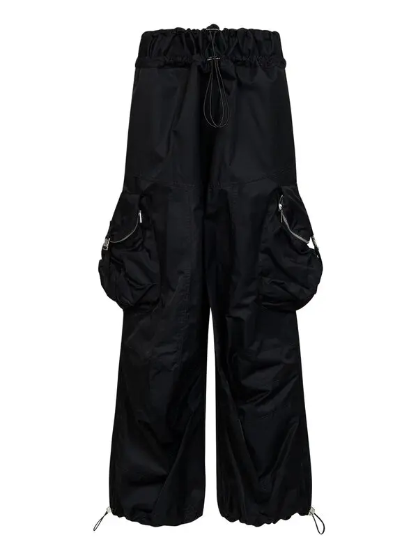 Attico Overdyed Gabardine Cargo Trousers - Multicolor