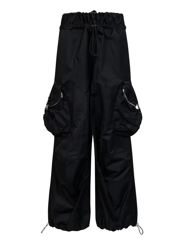 Attico Overdyed Gabardine Cargo Trousers - Multicolor