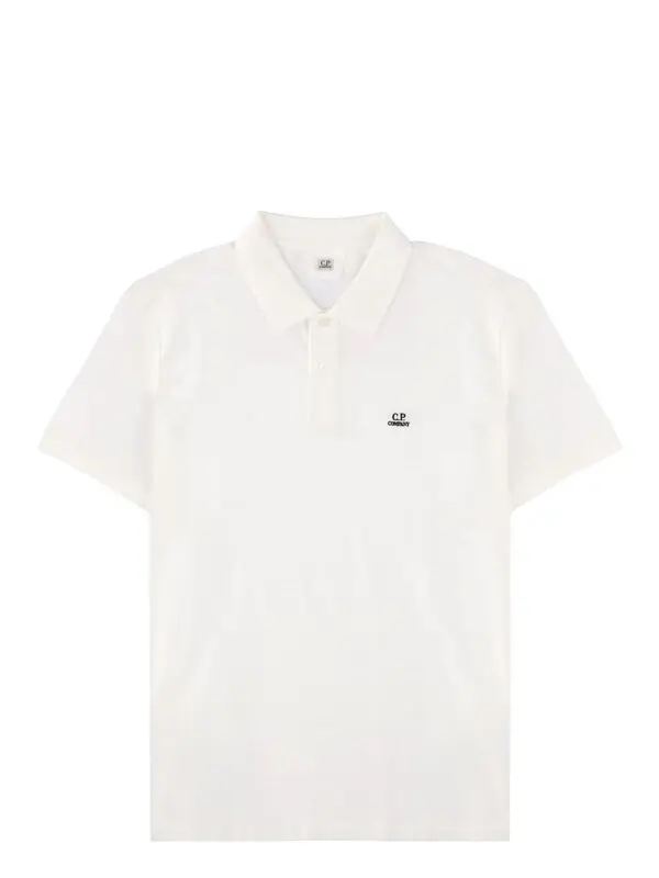 C.P. COMPANY Polo With Logo - White