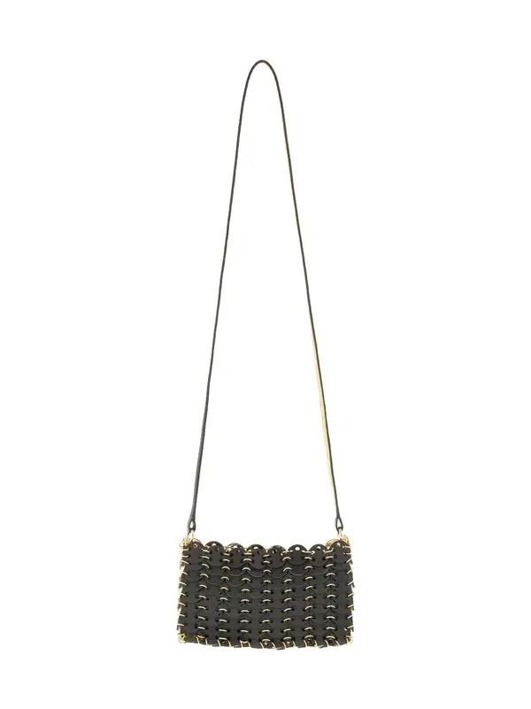 Rabanne 1969 Nano Flip Bag Shoulder Bag - Black
