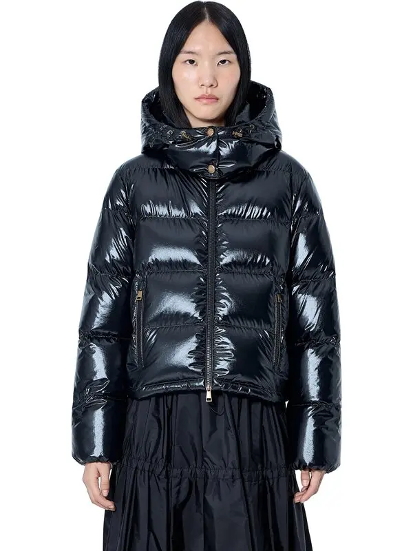 Moncler Niveole Short Down Jacket - Black