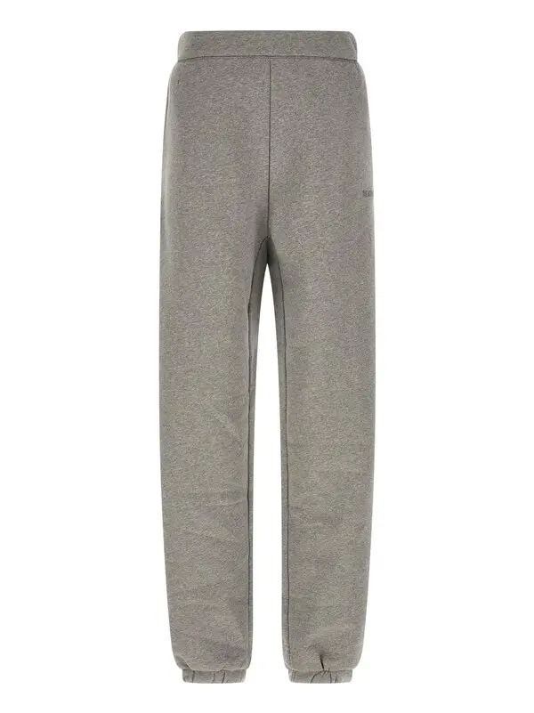 Attico Logo Embroidery Joggers - Gray