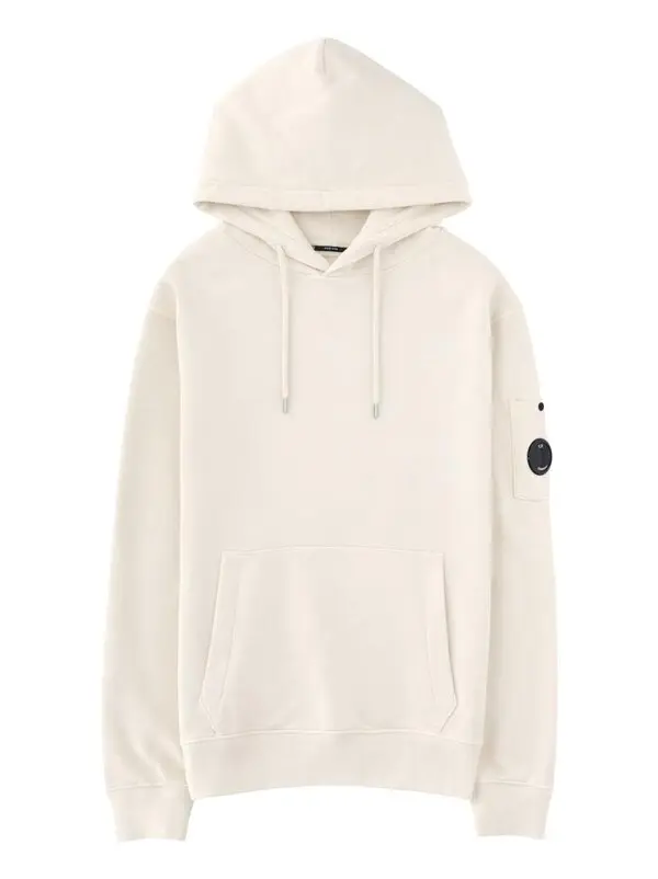 C.P. COMPANY Hooded Sweatshirt - Cream
