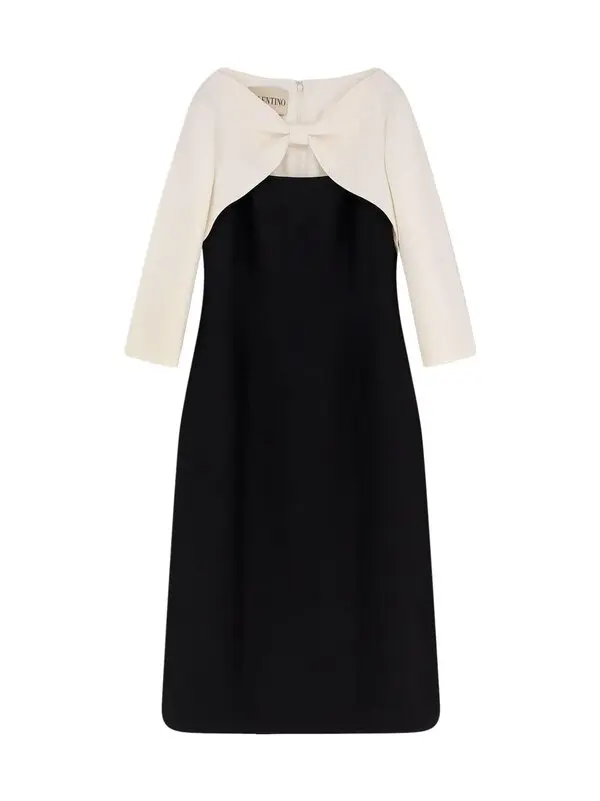 Valentino Garavani Crepe Midi Dress - Multicolor