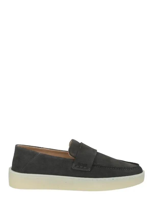 BOSS Kieran Suede Mocassino - Gray