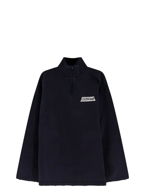 Balenciaga Cotton Sweatshirt - Multicolor