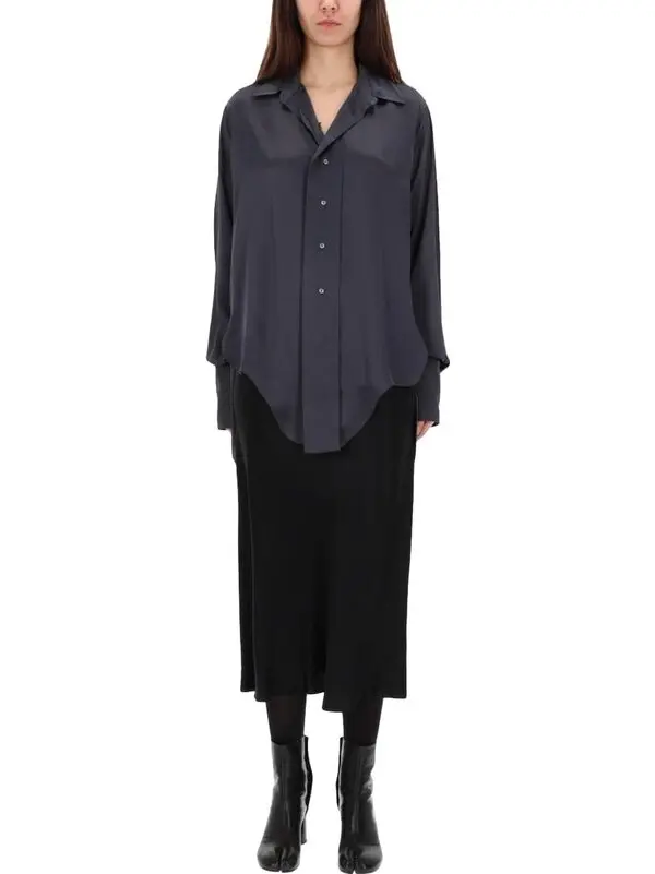 MAISON MARGIELA Long-sleeved Shirt - Gray