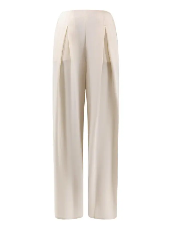 Max Mara Silk Trousers - Cream