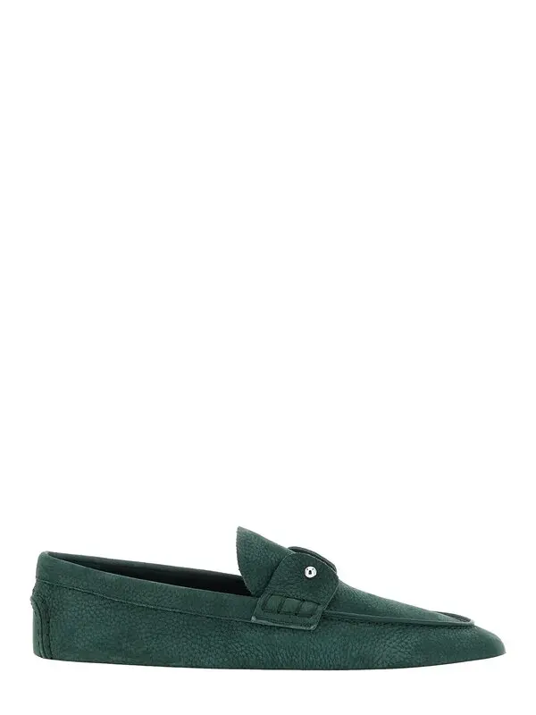CHRISTIAN LOUBOUTIN Chambeliboat Loafers - Green