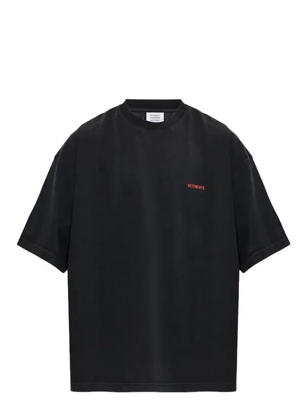Vetements T-shirts & Vests T-shirts - Black