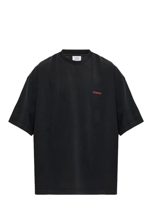 Vetements T-shirts & Vests T-shirts - Black